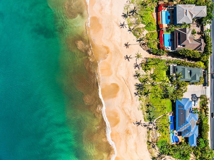 Rare Gated Beachfront Estate | Kamaole I Maui - Wailea-Makena, HI