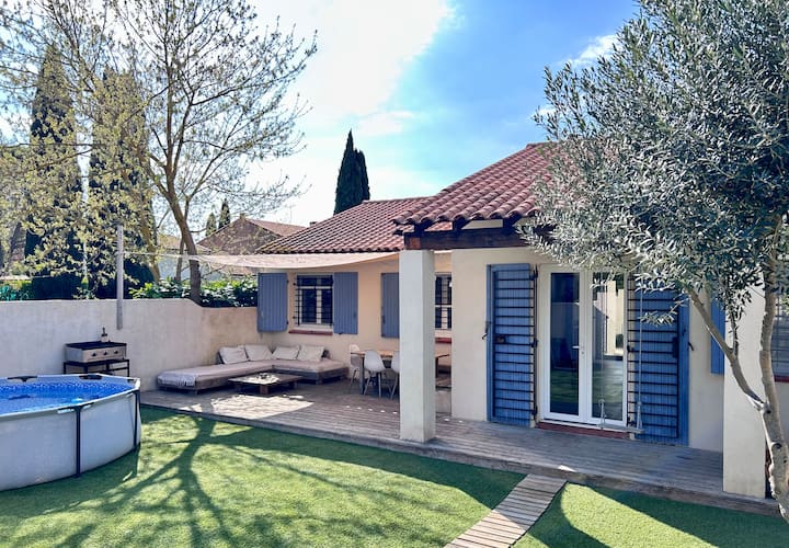 Maison Chaleureuse Avec Terrasse Cosy Et Piscine - Aix-en-Provence