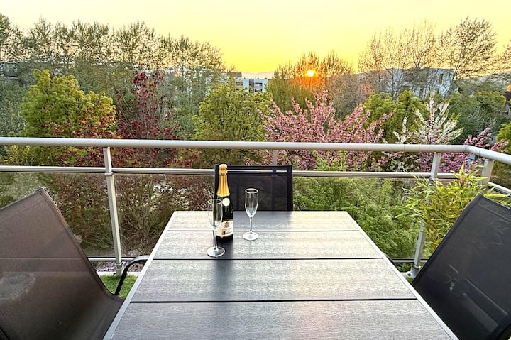 Terrasse Plein Ouest · Vue Dégagée · Calme - Obernai