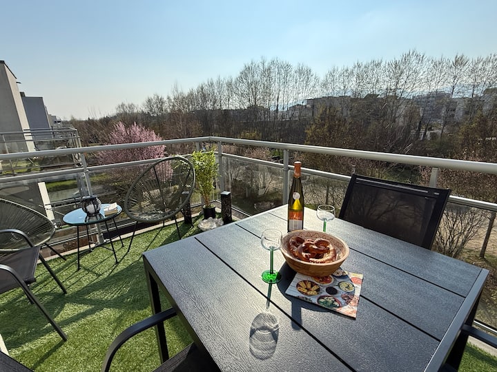 Appartement Lumineux Avec Terrasse Et Vue-obernai - Obernai