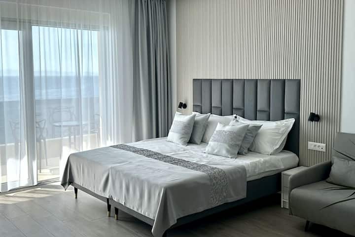 Studio – Balcony & Sea View - Igrane