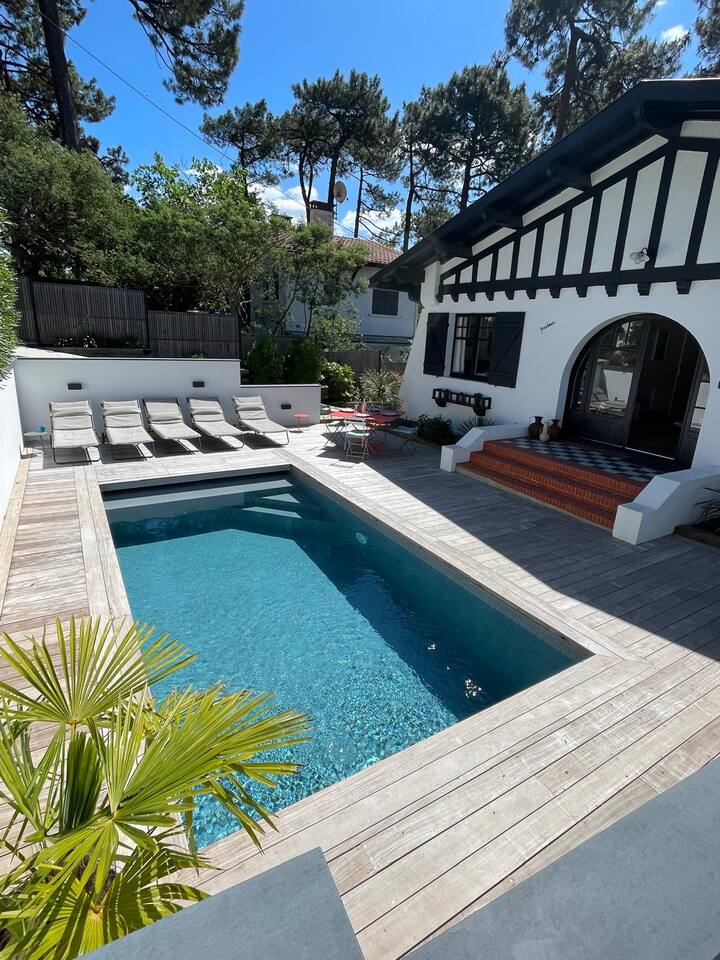 Maison De Charme Avec Piscine Chauffée - Arcachon