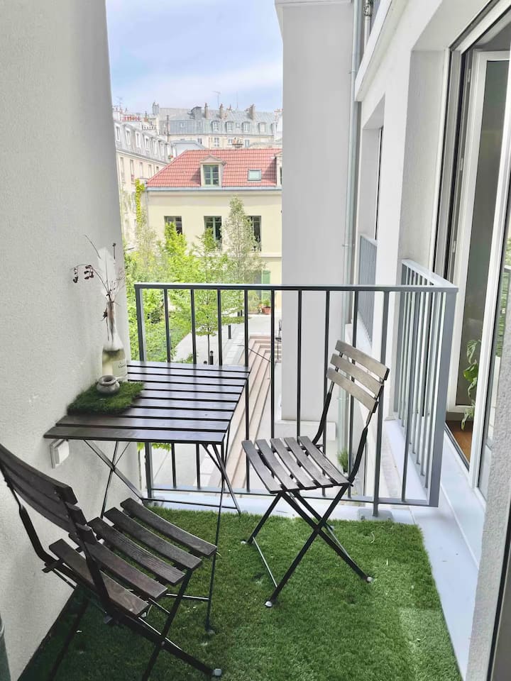 Récent & Calme · Balcon · Cœur Du 11e · Ligne 9 - 巴黎