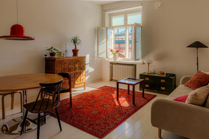 Bright Kallio 48m2, Renovated Bath, Tram At Door - Helsinki