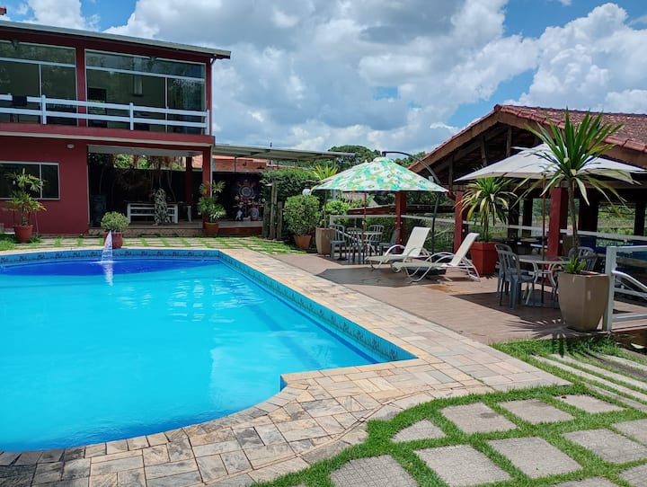 Refúgio Completo Com Piscina + Churrasqueira - Embu