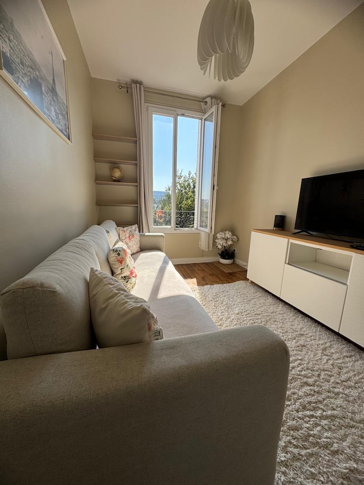 Charmant T2 Calme Proche Métro Et Paris - Villejuif