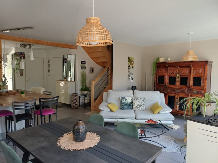 Maison Lumineuse 3 Ch, Terrasse Et Jardin - Le Bourget-du-Lac