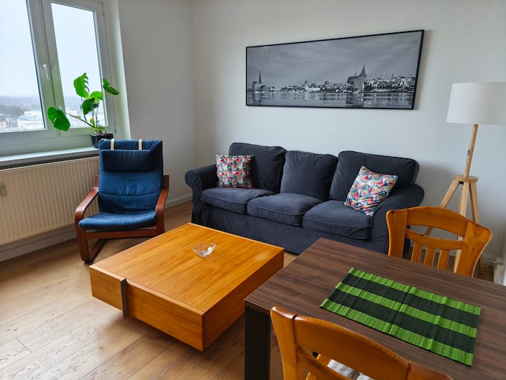 Ferienwohnung Weitblick In Der Innenstadt Rostock - Rostock