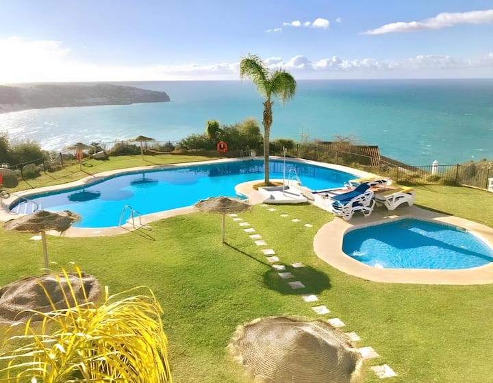 Serenity Coast Home, Exclusive Sea Views & Pool - Costa Tropical