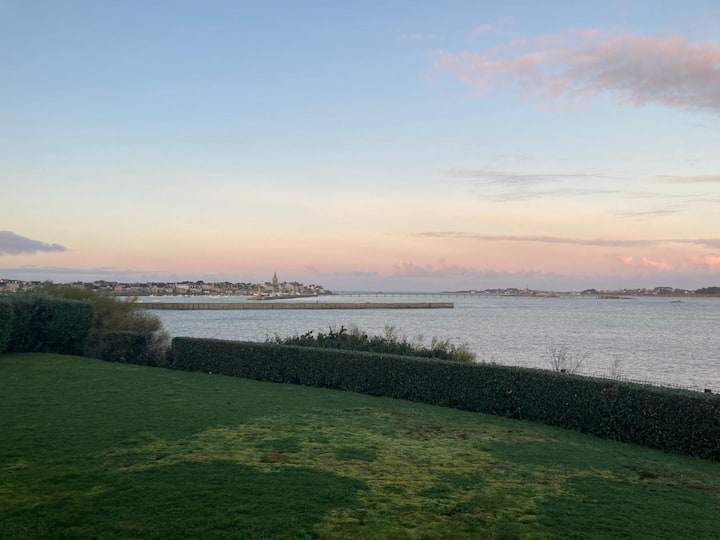 Maison Pieds Dans L'eau Roscoff Vue Panoramique - Île de Batz