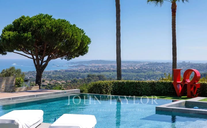 Villa De Luxe Dans Domaine Sécurisé à Louer - Antibes