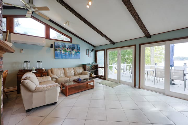 Cape Cod Lakefront Spa Retreat & Private Beach - Mashpee, MA