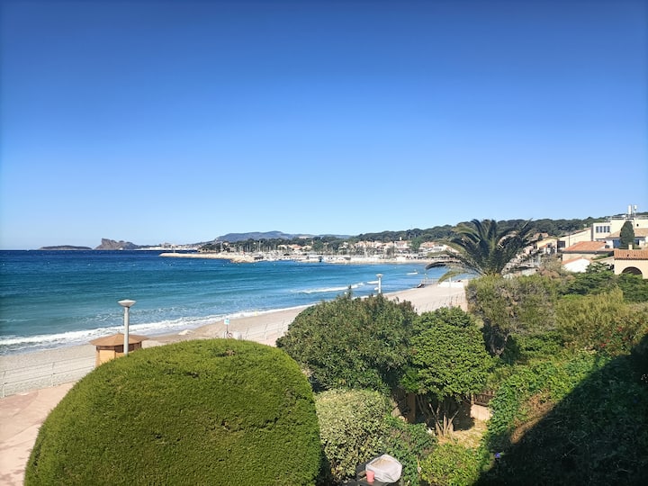 Studio De Line 2-3 Personnes Les Pieds Dans L'eau - Saint-Cyr-sur-Mer
