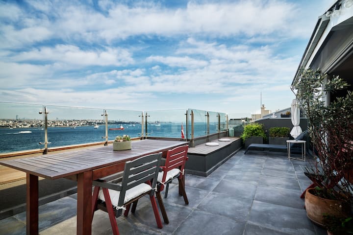Skyline Penthouse In City Center - Anadolu Hisarı