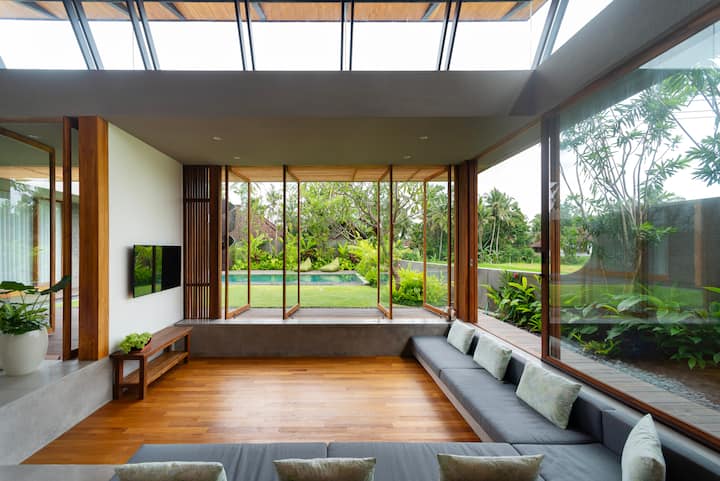 Luxury 3br Modern Villa With Private Pool In Ubud - Ubud