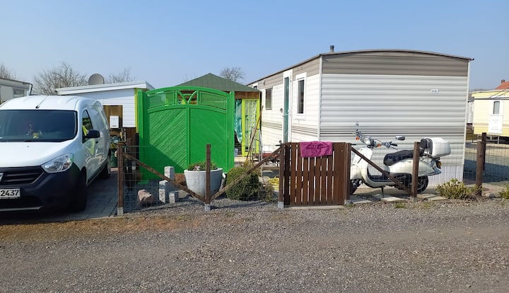 Schönes Mobilheim Auf Campingplatz Boente Hoeve - Saint-Laurent