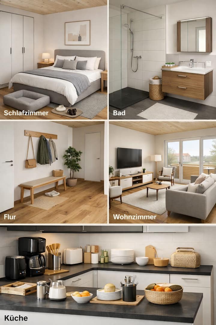 Modern Flat 5 Min From Altmuehlsee - Muhr am See