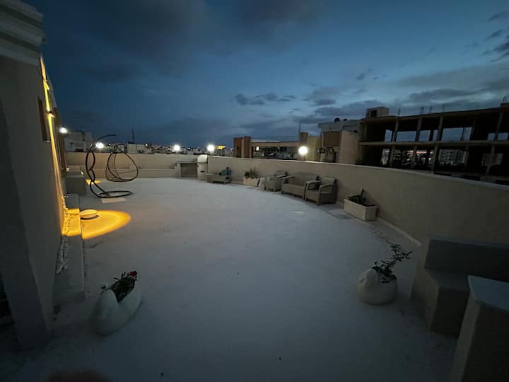 Sea View 1 Bedroom Apartment With 100m Terrace - Sousse