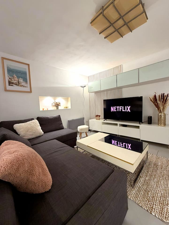 T2 éLégant 56 M² – Séjour Détente & Ensoleillé - Théoule-sur-Mer