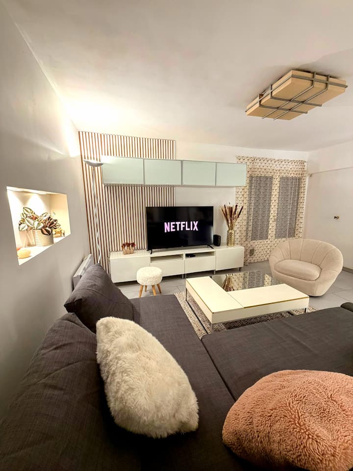 T2 éLégant 56 M² – Séjour Détente & Ensoleillé - Mandelieu-la-Napoule