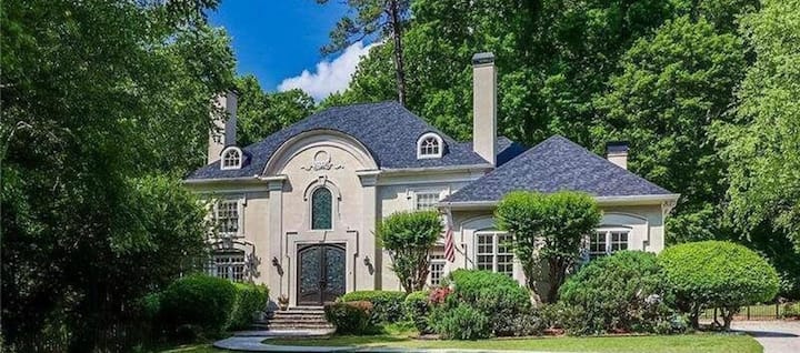 Beautiful Mansion For World Cup Stay In Atlanta - Roswell, GA