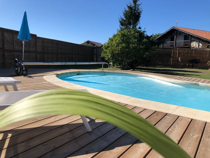 Suite Privative & Piscine - L’ostal De La Pignada - Vieux-Boucau-les-Bains