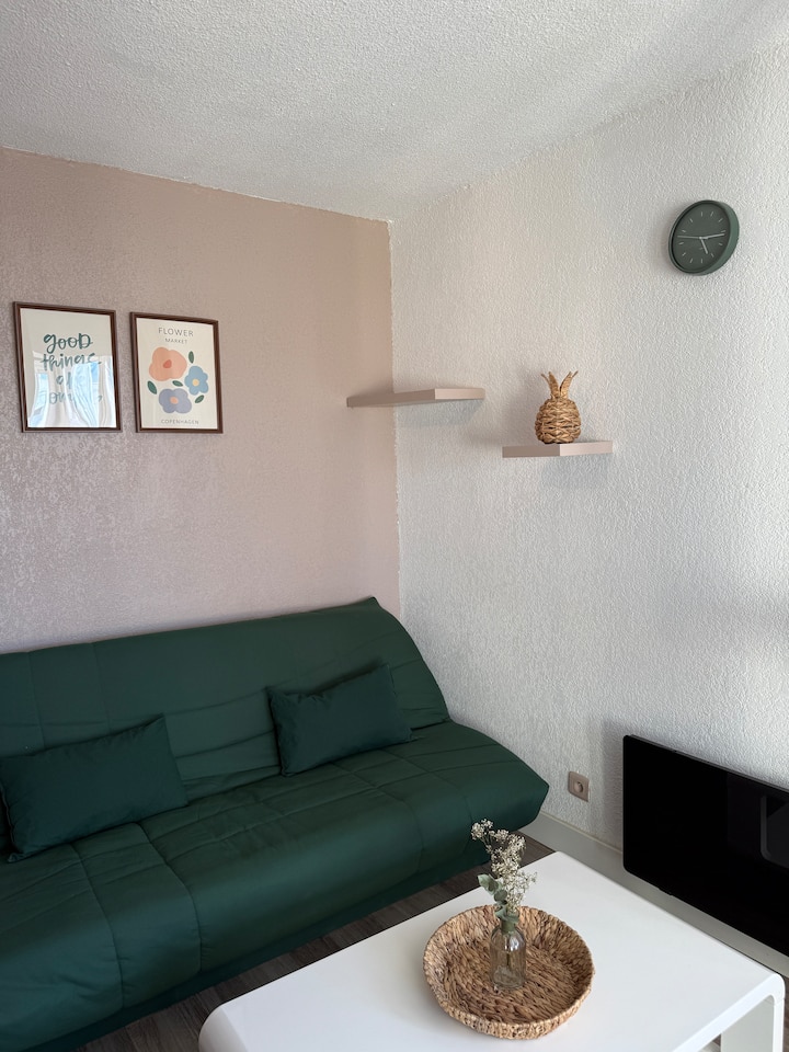 Appartement Cosy Climatisé – 150m Plage & Lydia - Étang de Leucate