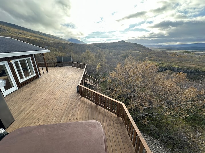 Luxury Private House With Mountain Forrest View - Islande