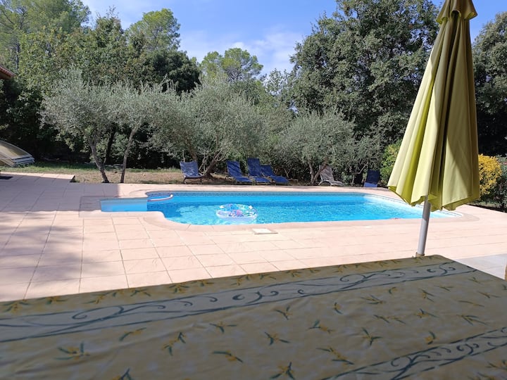Studio Meublé – Piscine – Parking Privé. - Lorgues