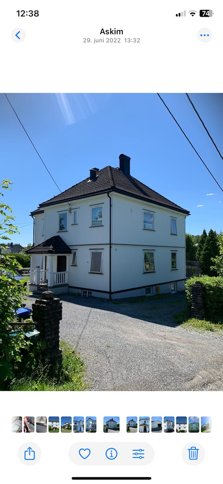 Sentrumsnær Leilighet I Rolig Strøk - Askim