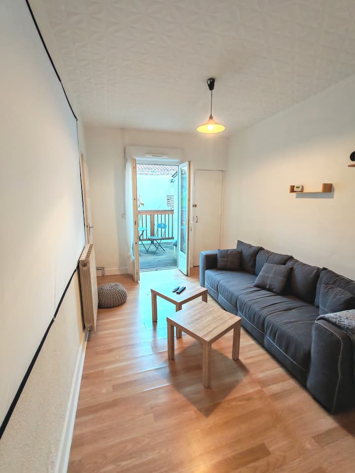 Grand T2 Bis Cosy Avec Terrasse En Centre-ville - Agen