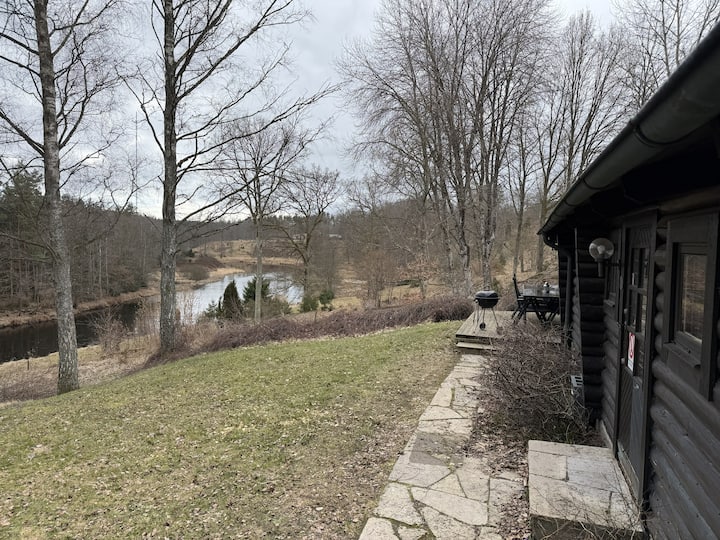 Stuga Direkt Vid Mörrumsån Med Laxfiske - Karlshamn