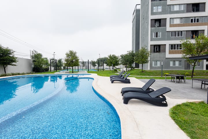 Bonito Departamento En San Nicolas - Monterrey