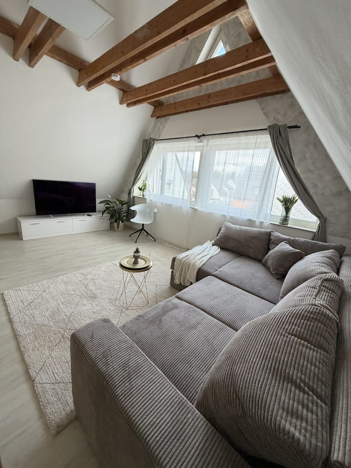Luma Loft - Moderne Maisonette Bei Nürnberg - Stein