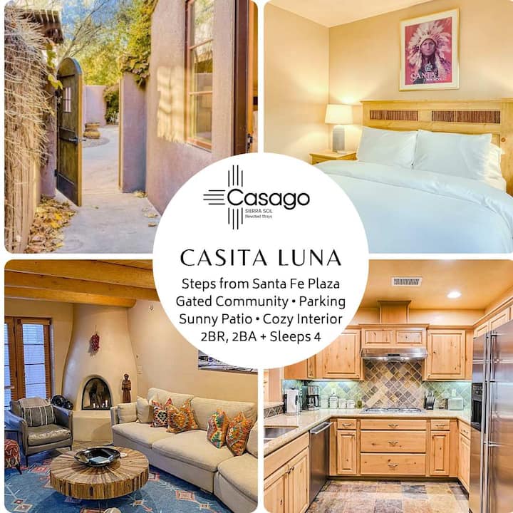 Casita Luna | Steps To Plaza | Gated Luxury Condo - Santa Fe