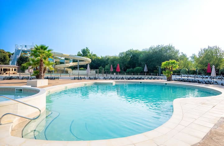 Camping Marvilla Parks - Mobil Home 3 Chambres - Mimizan