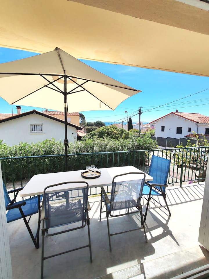 Appartement 6pers~ Plage à 5min~ Balcon~parking - Fleury