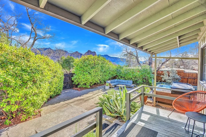 Walk To Uptown Sedona | Hot Tub + Views | Quiet - Oak Creek Canyon, AZ