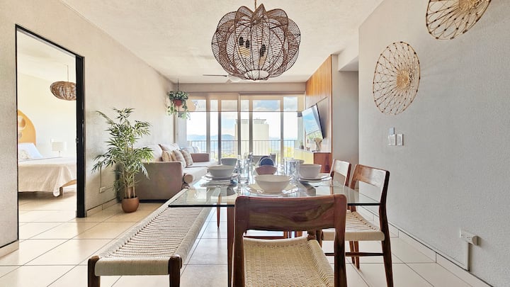 Vista Tower | Skyline 3br Apt | Rooftop Pool & Gym - San Salvador