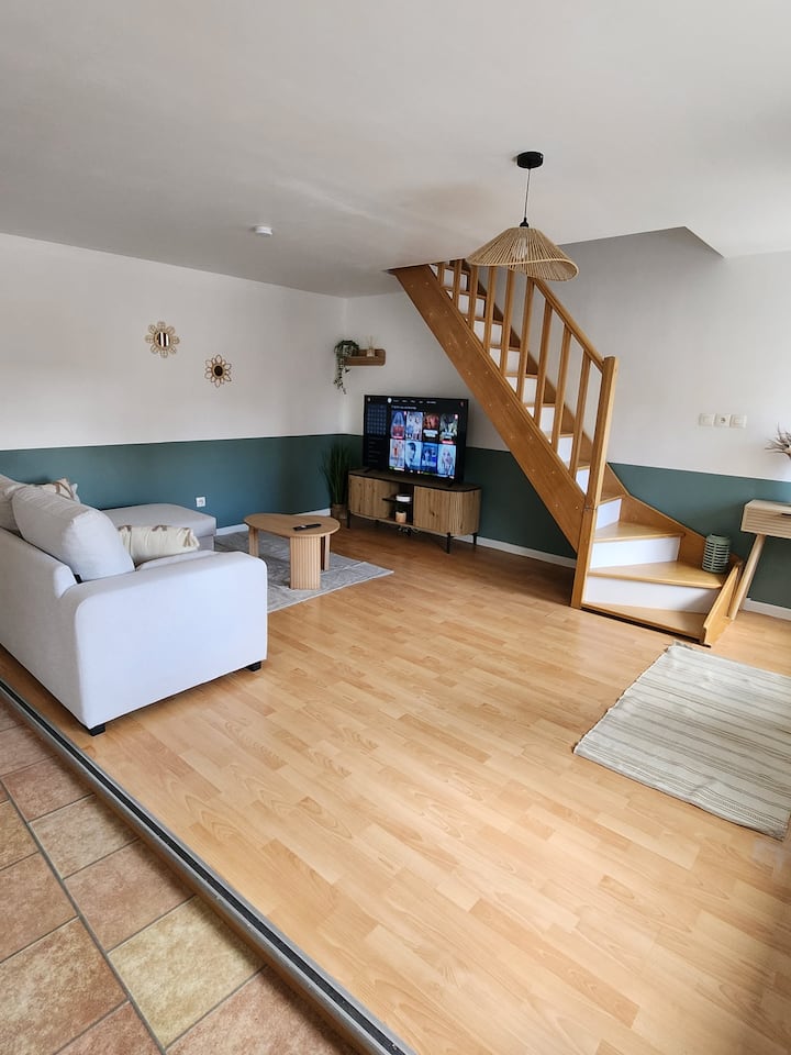 Duplex éLégant Et Chaleureux 2 Chambres - Moselle