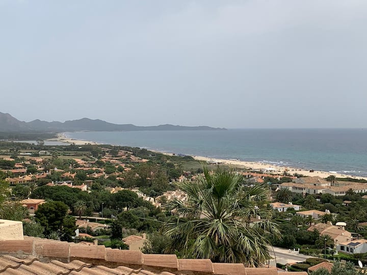 Villetta Con Giardino A Pochi Passi Dal Mare. - Costa Rei