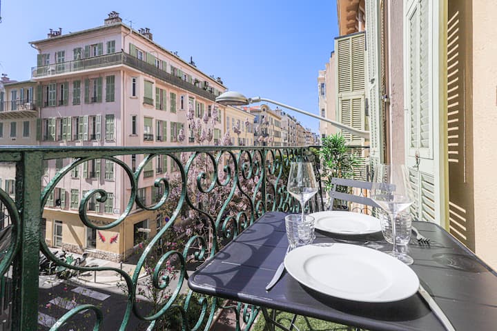 Carré D'or / Balcon Au Sud / Plage à 5 Min / Ac - Musée Matisse, Nice