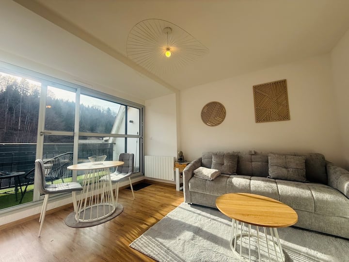 Appartement 2 Prsn | Parking Privé & Balcon - Jougne