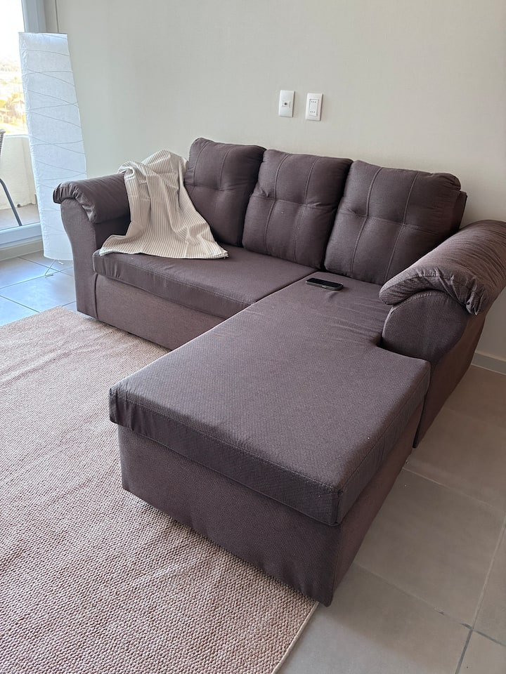 Departamento Con Ascensor A Pasos De La Playa. - Quintero