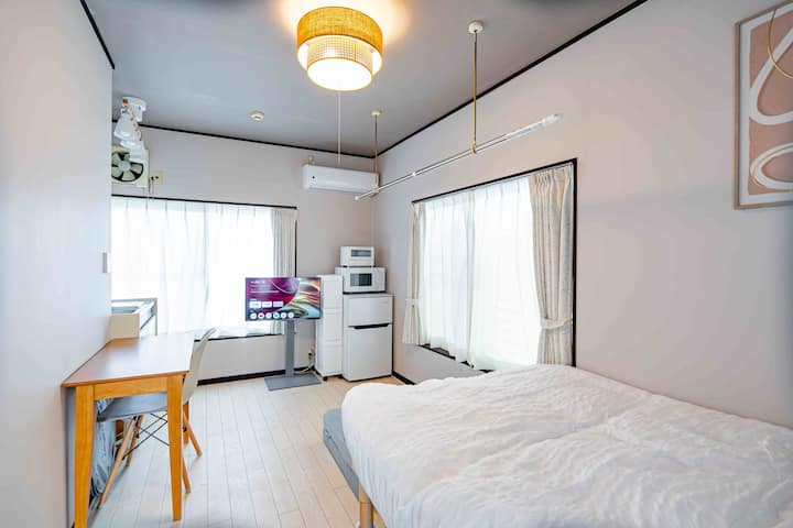 2026年4月open/金山駅徒歩5分/最大3人/名古屋駅5分/完全個室/イオン徒歩3分/201号室 - Nagoya