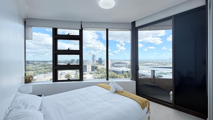 Sky High 1br Apt In Sydney Olympic Park - Strathfield