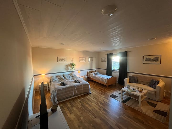 Ombyggda Ladugården I Lilla Linnebäck - Karlskoga