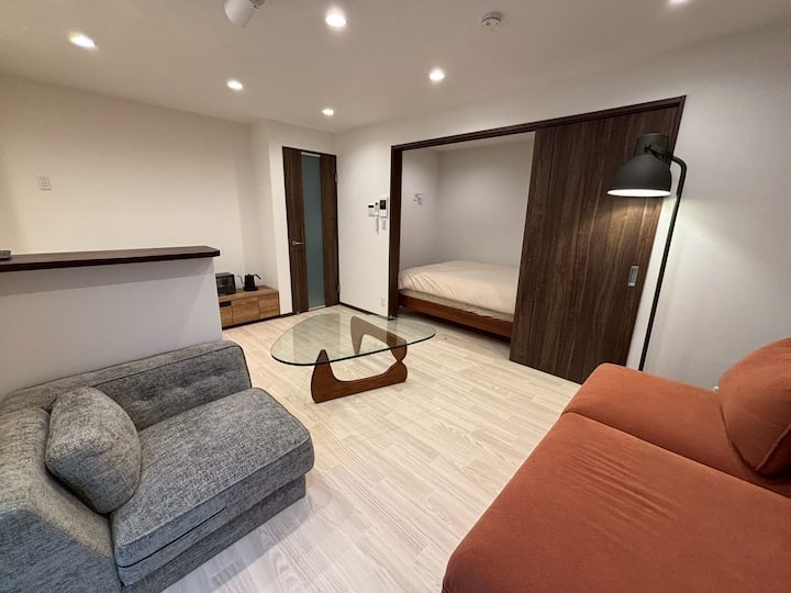 New Open! 空港アクセス便利、福岡観光の拠点にぴったりな快適1ldk。5人まで泊まれます。 - Fukuoka, Japan