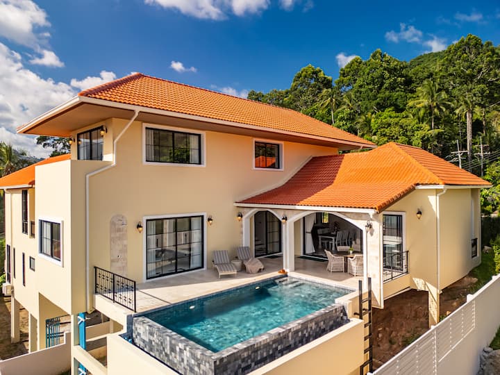 3br Pool Villa With Mountain Views Lamai - Ko Samui