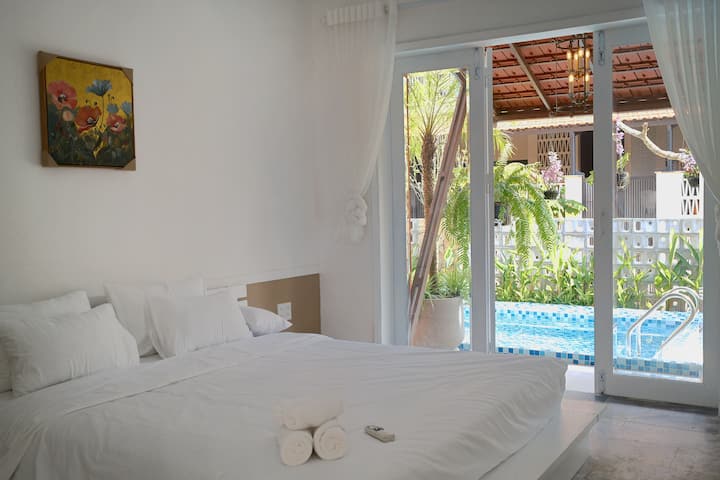 Pool Villa 6bedroom - Quiet & New - Hoian - Hội An
